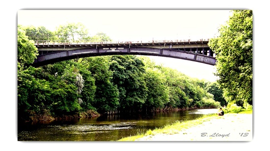 The Albert Edward Bridge by Beryl Lloyd · 365 Project