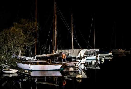 Night Moorings by Richard Sayer · 365 Project
