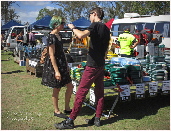 Cool people at the Nanango Country market by Keren · 365 Project