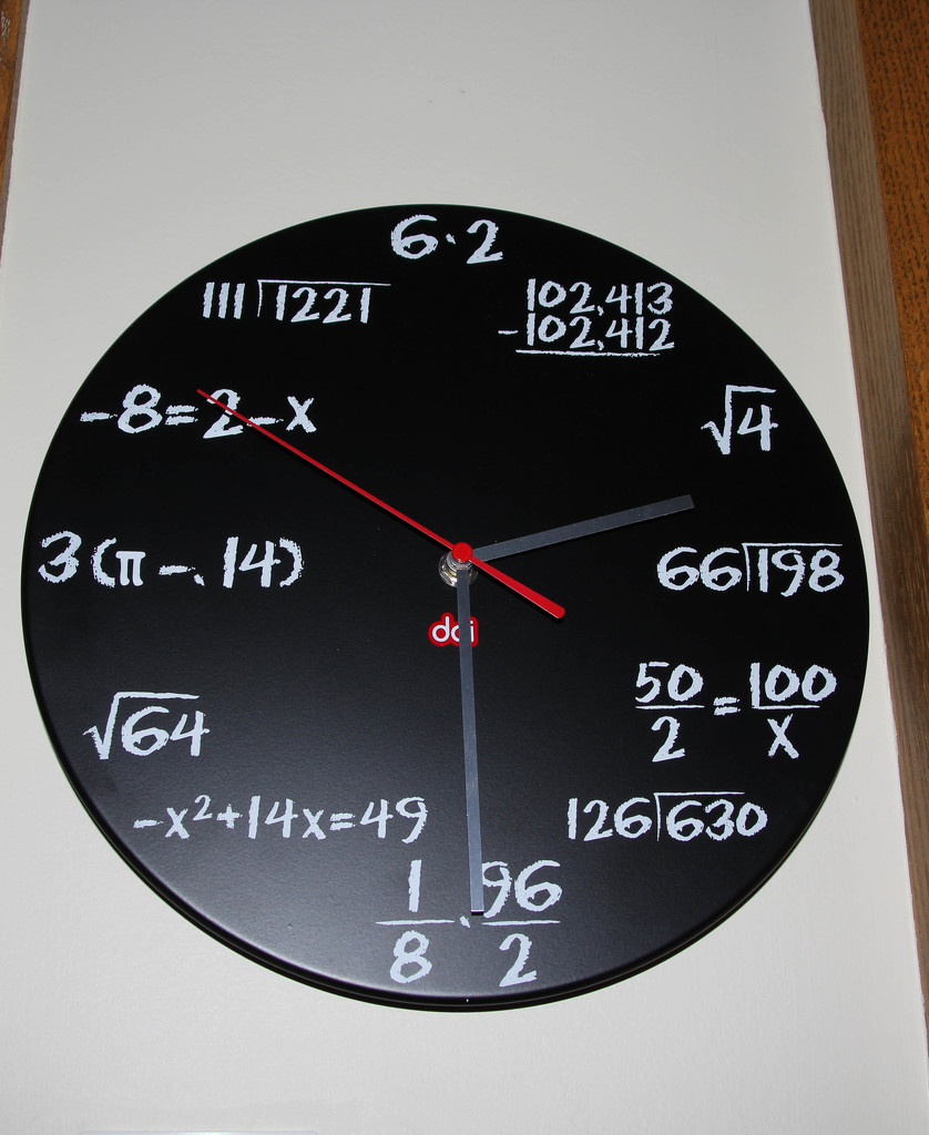 Math Clock By JudyC 365 Project