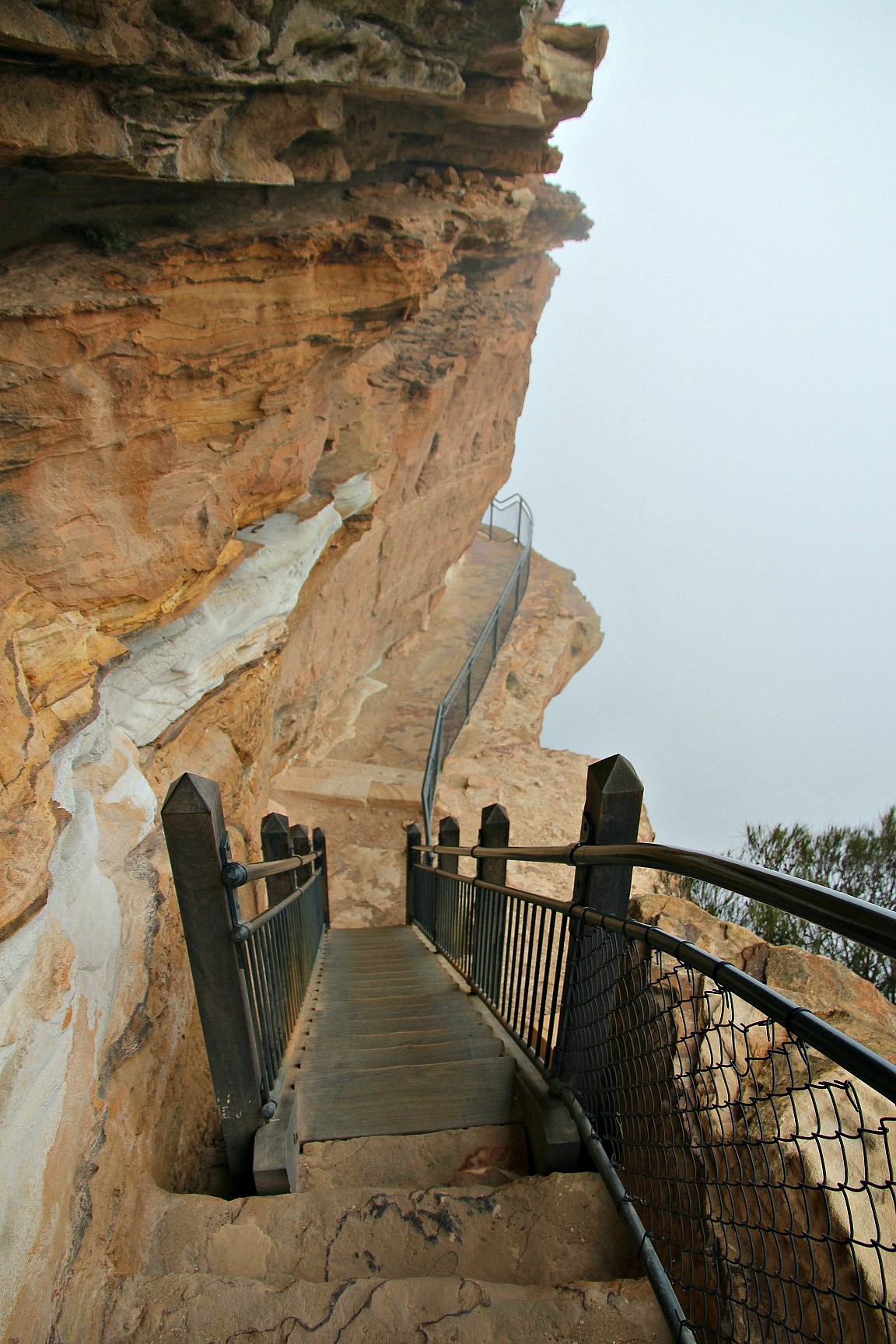 Along the cliff face by Linda E · 365 Project