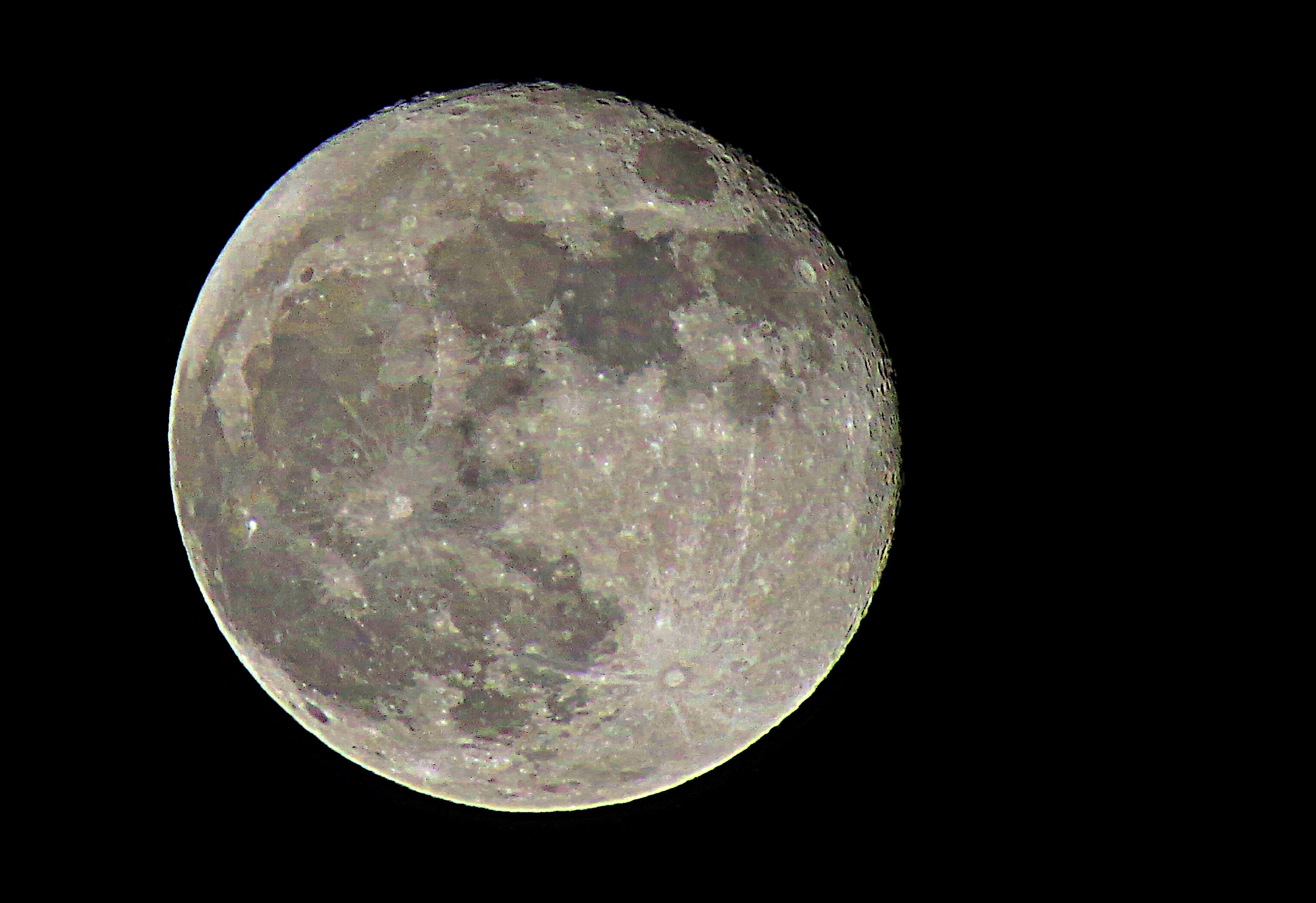 First Full Moon 2018 by Ann H. LeFevre · 365 Project