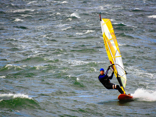 Sailboarding On Puget Sound by gloria jones · 365 Project