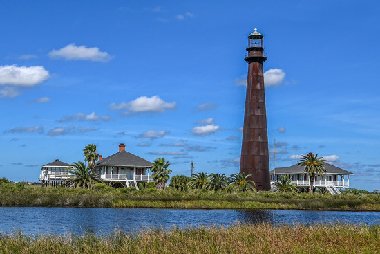 Point Bolivar Lighthouse by Danette Thompson · 365 Project