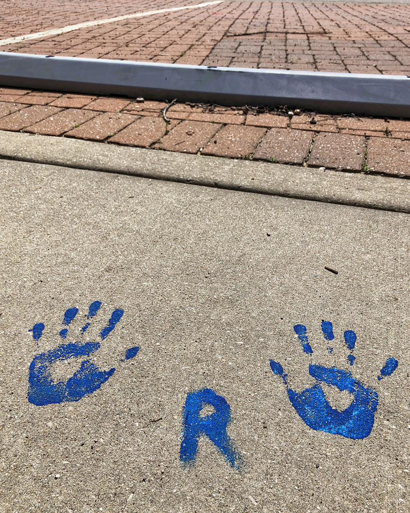 R + Handprints by Larry L · 365 Project