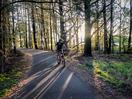 An evening bike ride by Wylie · 365 Project