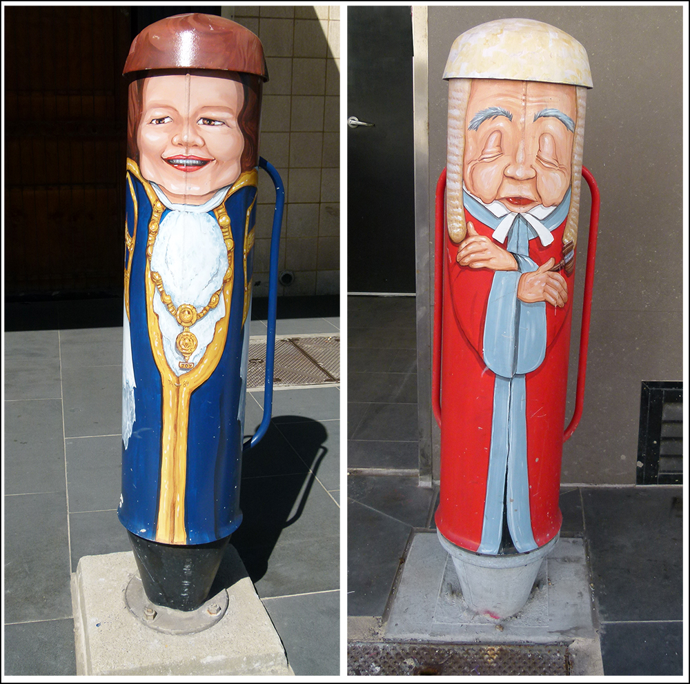 Two Pillar People by Babs · 365 Project