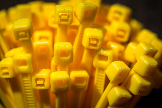 Yellow Zap Straps by KWind · 365 Project