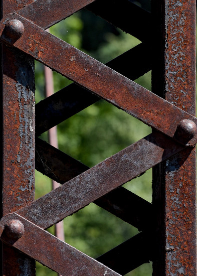 Rusty Bridge Girder by Barb · 365 Project