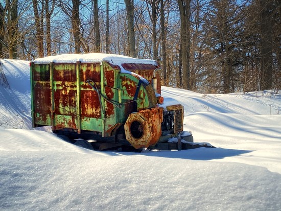 Rust and Snow by Nada · 365 Project