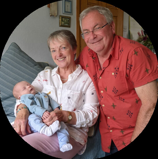 Grandma, Seanair and Neil by Sarah Bremner · 365 Project