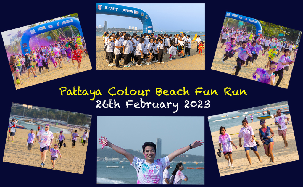 Pattaya Colour Beach Fun Run by John Walton · 365 Project