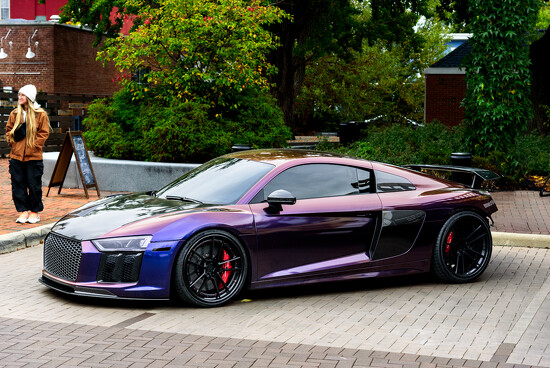 Audi R8 w/special wrap by Glover Shearron, Jr. · 365 Project