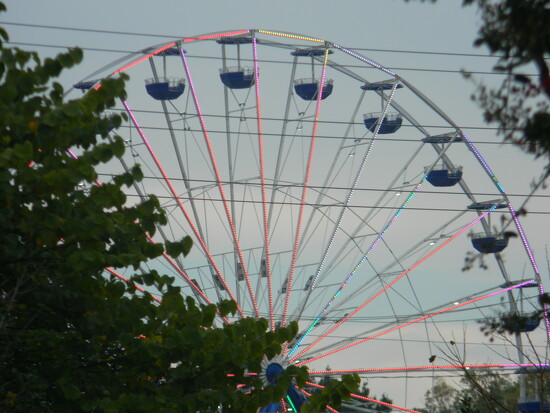 Ferris Wheel with Lights by Sam A. Feldstein · 365 Project