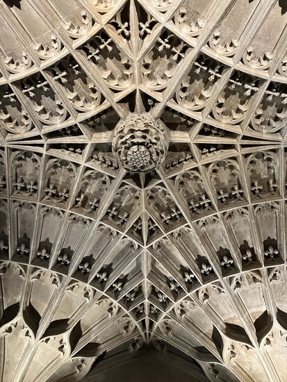 Side Chapel Fan Vaulting by Lis Lapthorn · 365 Project