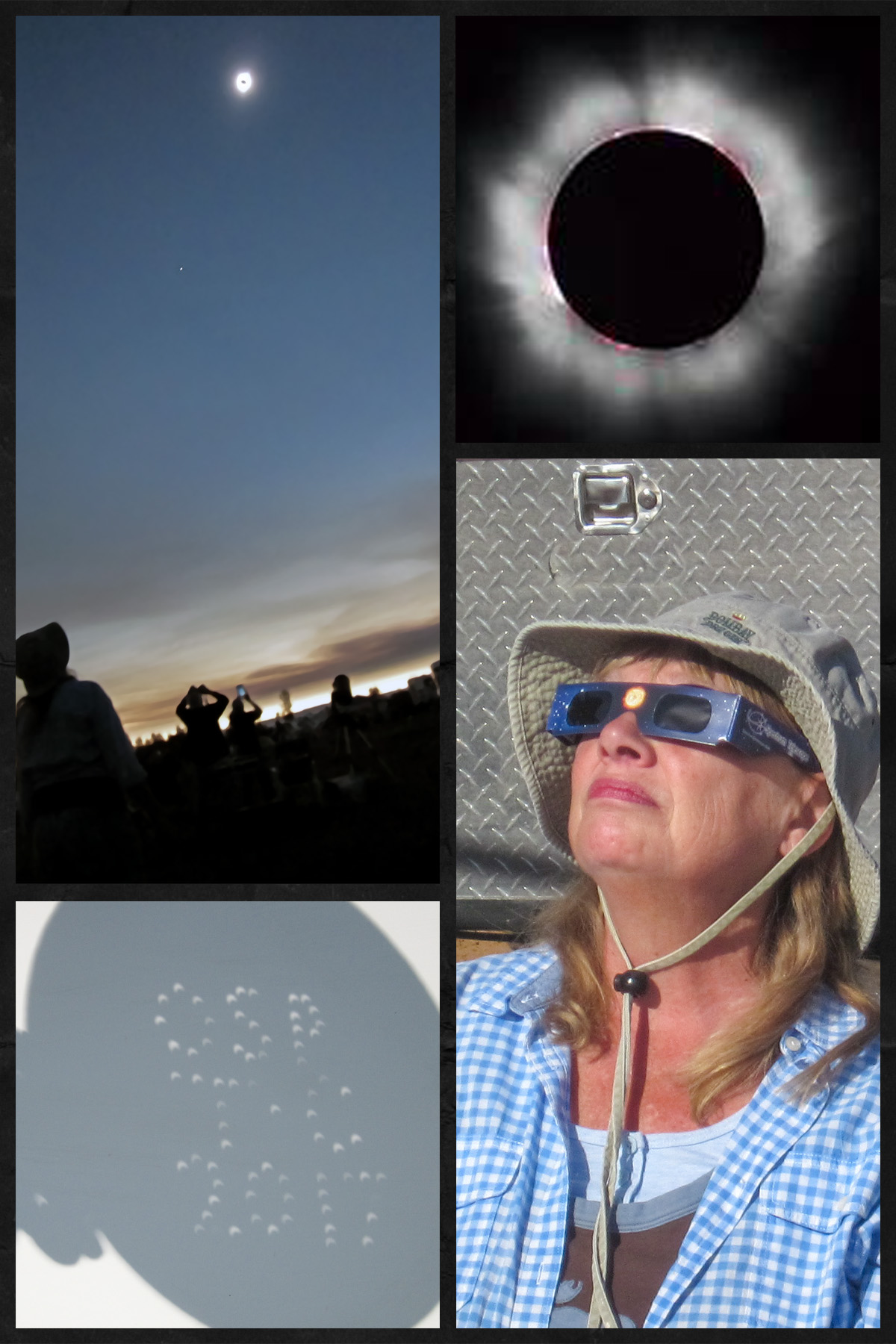 Oregon Eclipse in totality by Christine Sztukowski · 365 Project