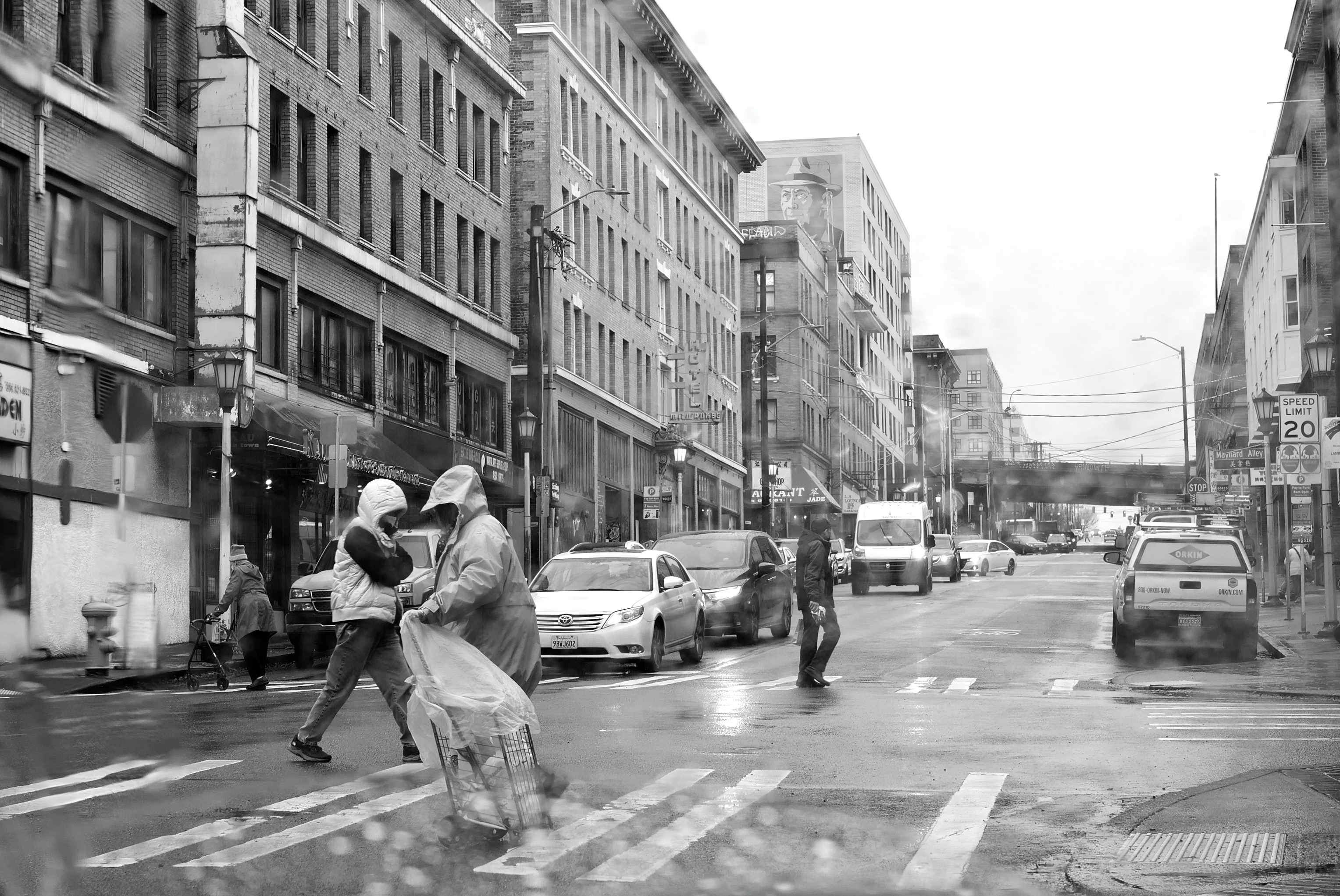 A rainy day in Chinatown -International District by Constance Brinkley ...
