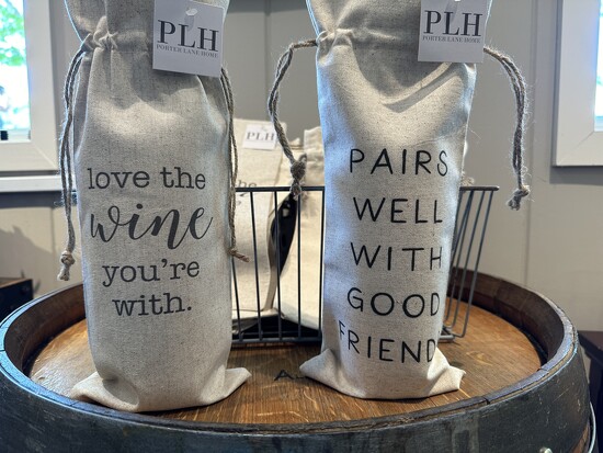 Two wine bottle carriers by Shutterbug · 365 Project