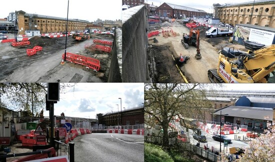 York Station Gateway - Temporary Road by Fisher Family · 365 Project