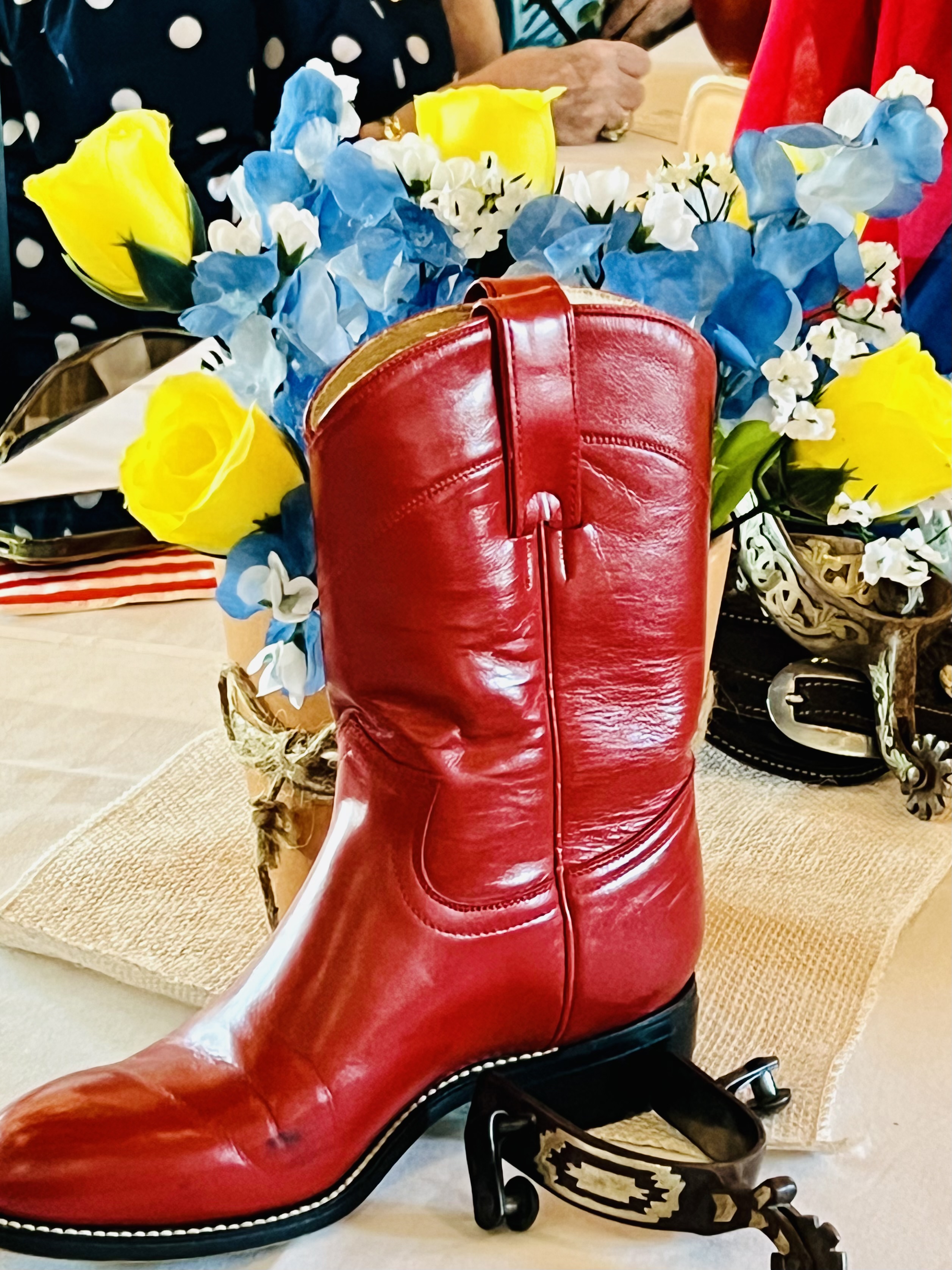 Texas themed table decorations for my book club by Lou Ann · 365 Project