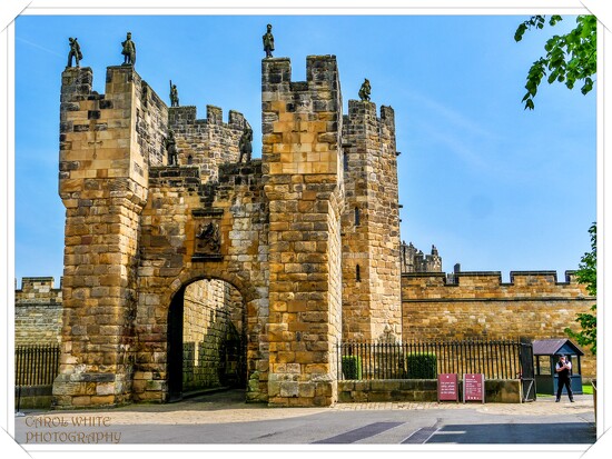 Alnwick Castle,The Entrance by carol white · 365 Project