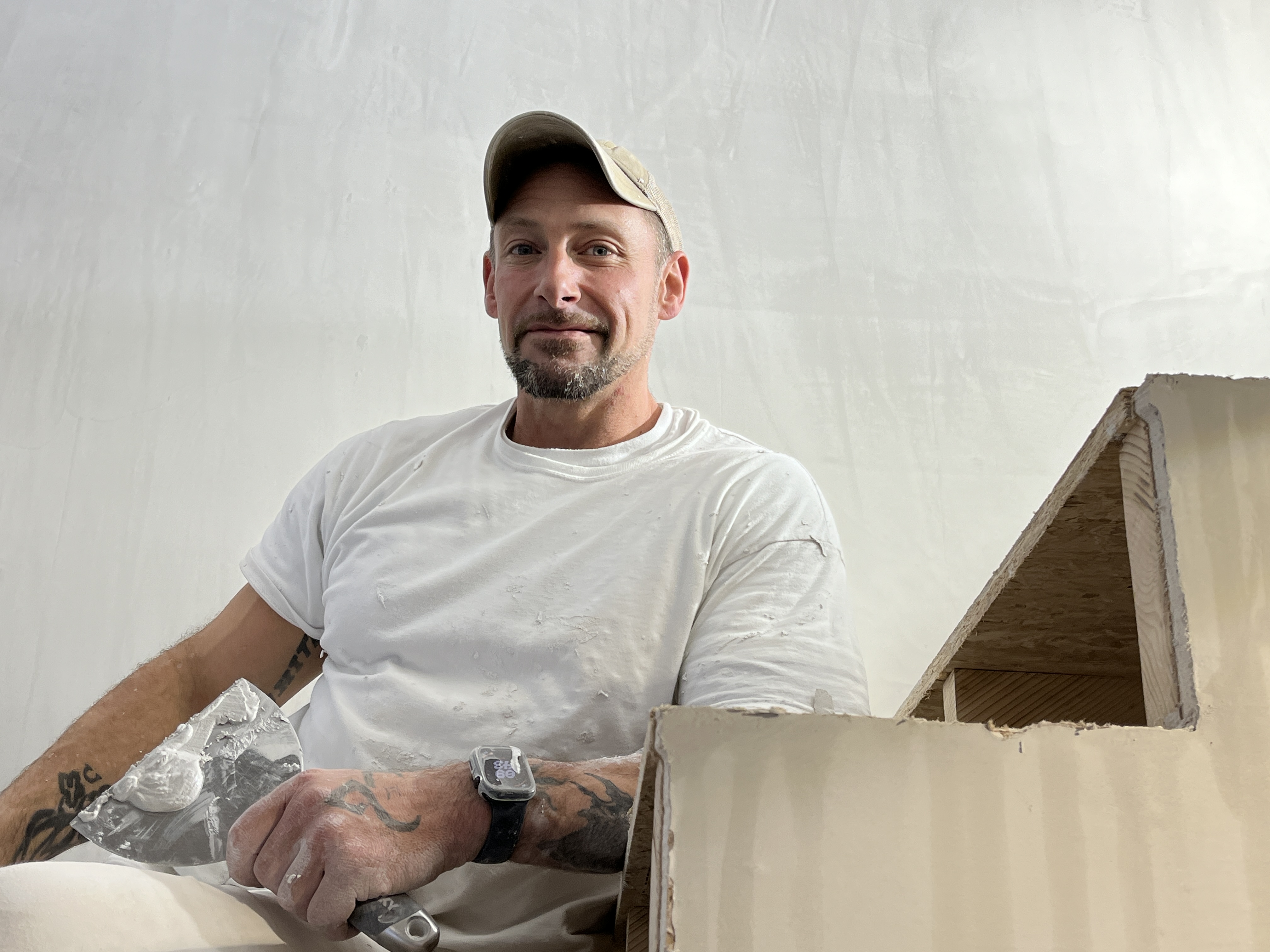 So Many Hands, VII (the plasterer, again) by JAKB · 365 Project