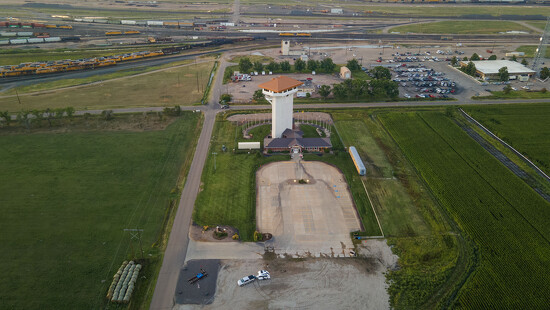 Day 19: Golden Spike Tower by KV · 365 Project