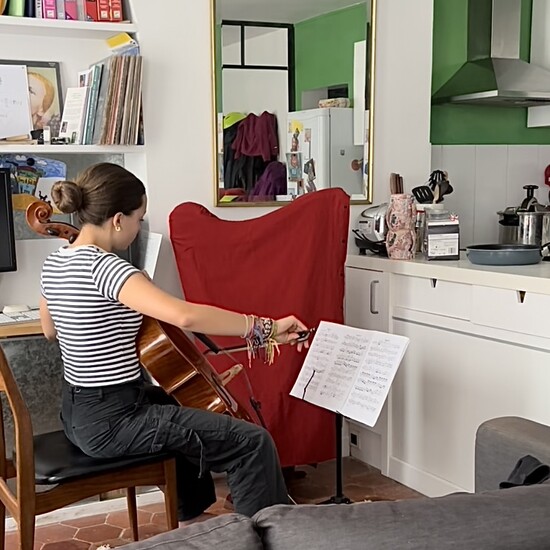 Constance plays the Cello… by Beverley · 365 Project