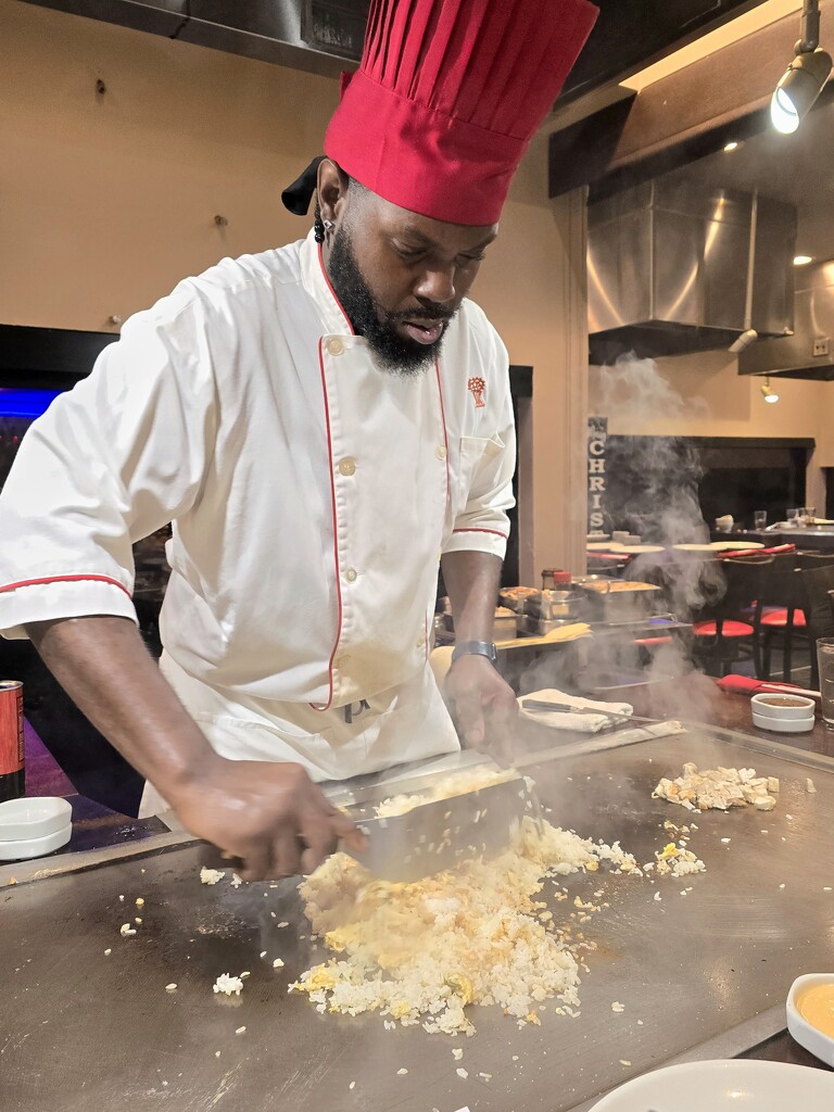 Dinner at Benihana by Caroline · 365 Project