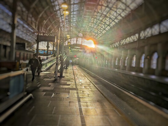 Sunrise Platform 12 by Tony Crawford · 365 Project