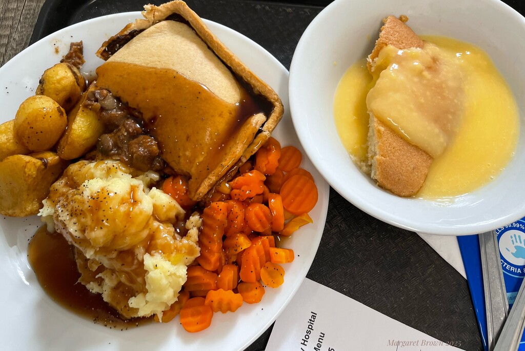 Last hospital meal by Margaret Brown · 365 Project