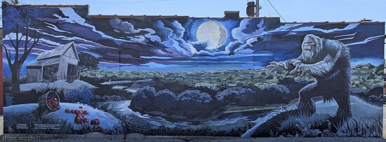 The full mural by Thom Mitchell · 365 Project
