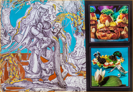 Dali Hors-d'oeuvre Index 12. Just look at all those little details, I ...