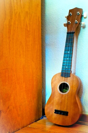 Happy World Play Your Ukelele Day ! Day 2 Half and Half. by Marj · 365 Project