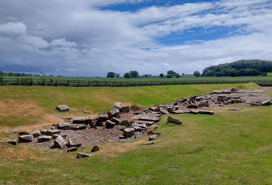 Piercebridge Roman Bridge remains by Judith Johnson · 365 Project