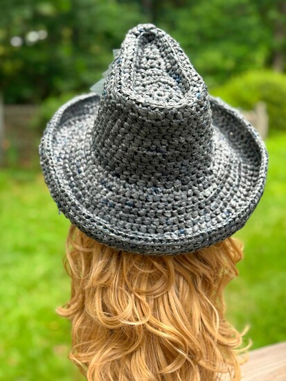 Backside of my Richard Petty styled cowboy hat... by Mags · 365 Project