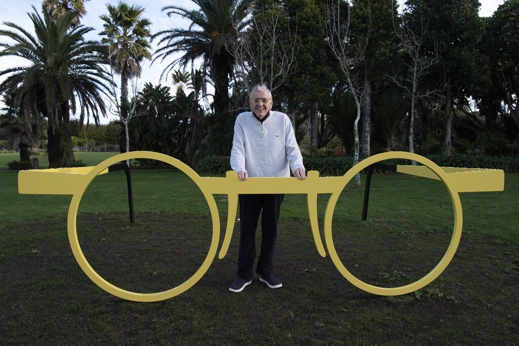 Making a spectacle of himself by Delwyn Barnett · 365 Project