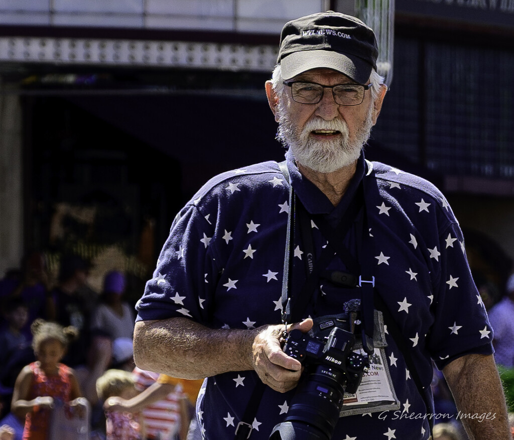 The eyes of a photographer staring me down thru my lens by Glover ...