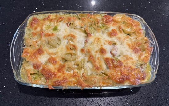 Courgette (Zucchini), Tomato and Pesto Pasta Bake by Sue Cooper · 365 ...