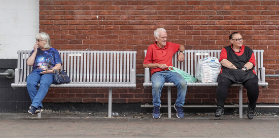 Asda Benches : 14 August 2025 , 09.23 hours by Phil Howcroft · 365 Project