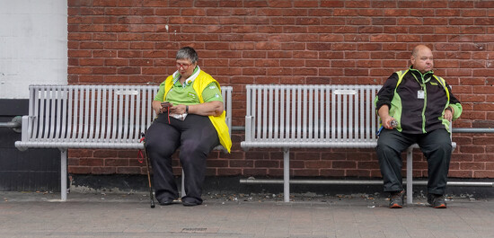 Asda Benches : 22 August 2025 , 11.25 hours by Phil Howcroft · 365 Project
