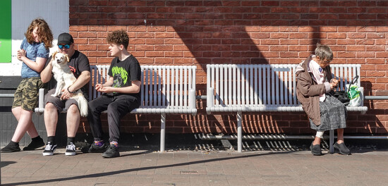 Asda Benches : 22 August 2025 , 10.56 hours by Phil Howcroft · 365 Project