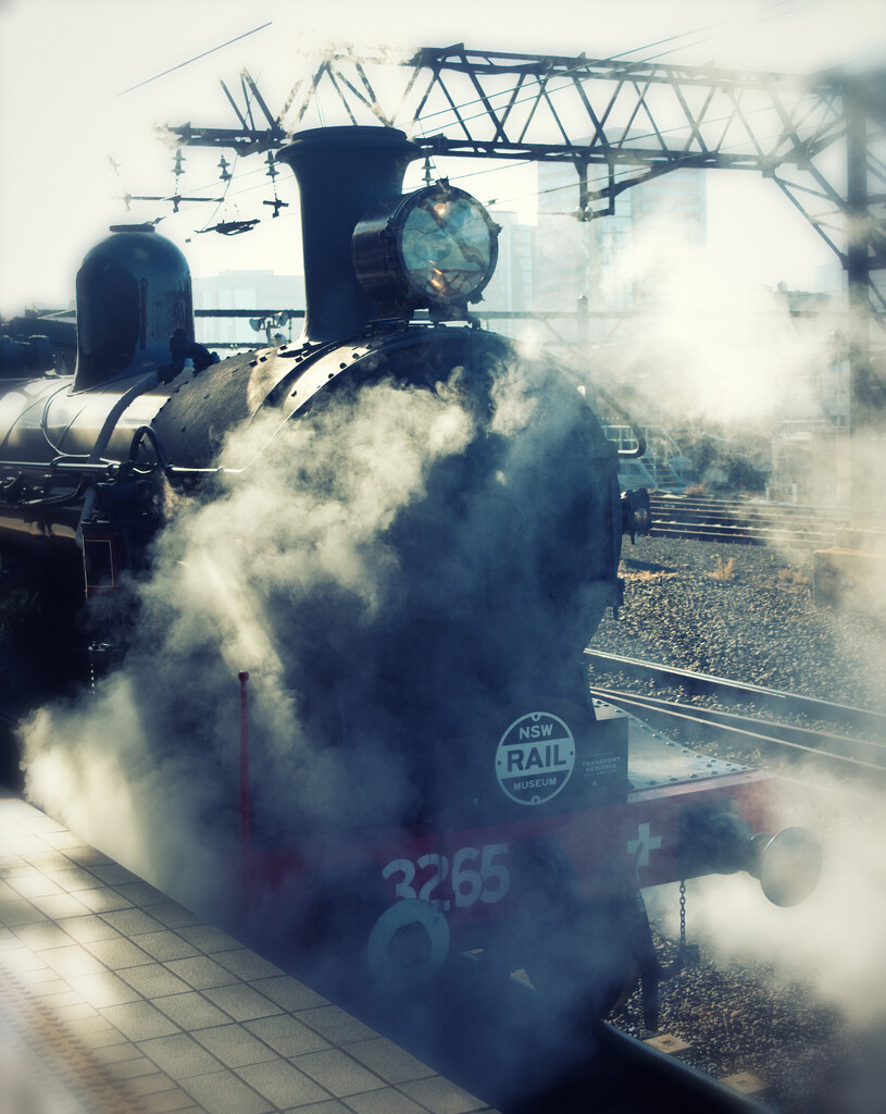 Steam Locomotive 1 - 3265 Hunter by Annie D · 365 Project