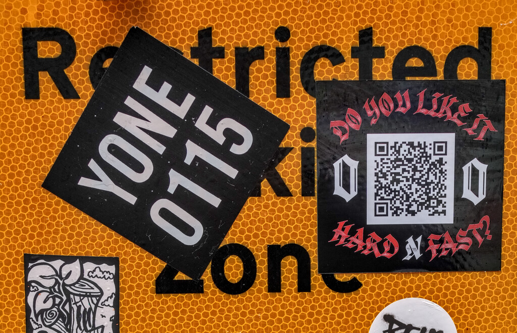 Stickers No. 1 : Restricted by Phil Howcroft · 365 Project