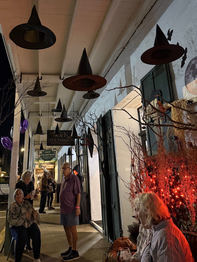 Halloween Decorations in the Evening by Shutterbug · 365 Project