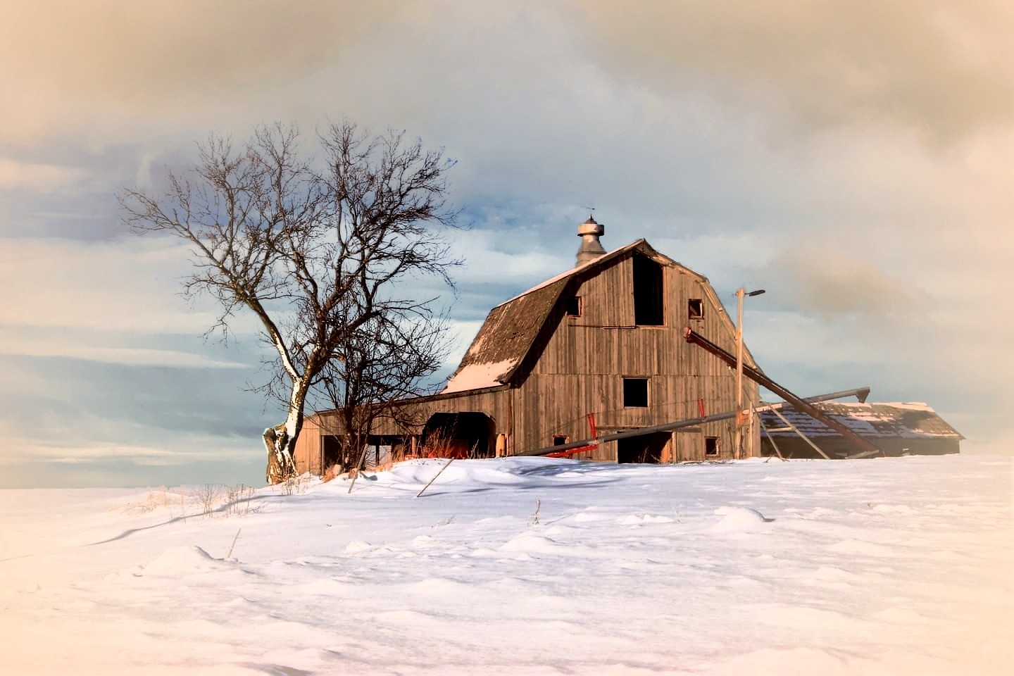 Winter On The Farm by Randy Lubbering · 365 Project