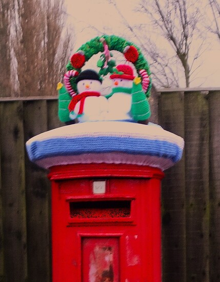 Mr and Mrs Snow men by Beryl Lloyd · 365 Project