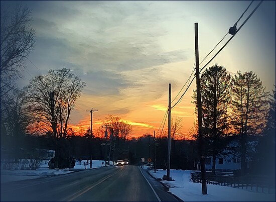 Delivery Day Sunset by Ann H. LeFevre · 365 Project