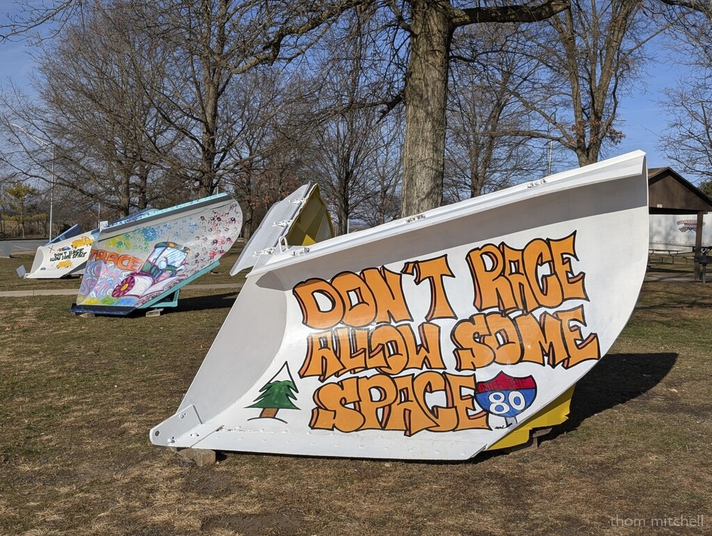 Plow Art [Travel day] by Thom Mitchell · 365 Project