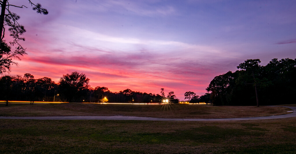 Sunset and Light Trails! by Rick · 365 Project